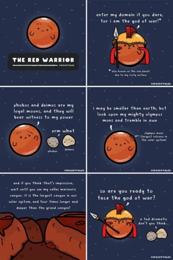 40+ Funny And Educational 'Spaceytales' Comics Exploring The Marvels Of ...