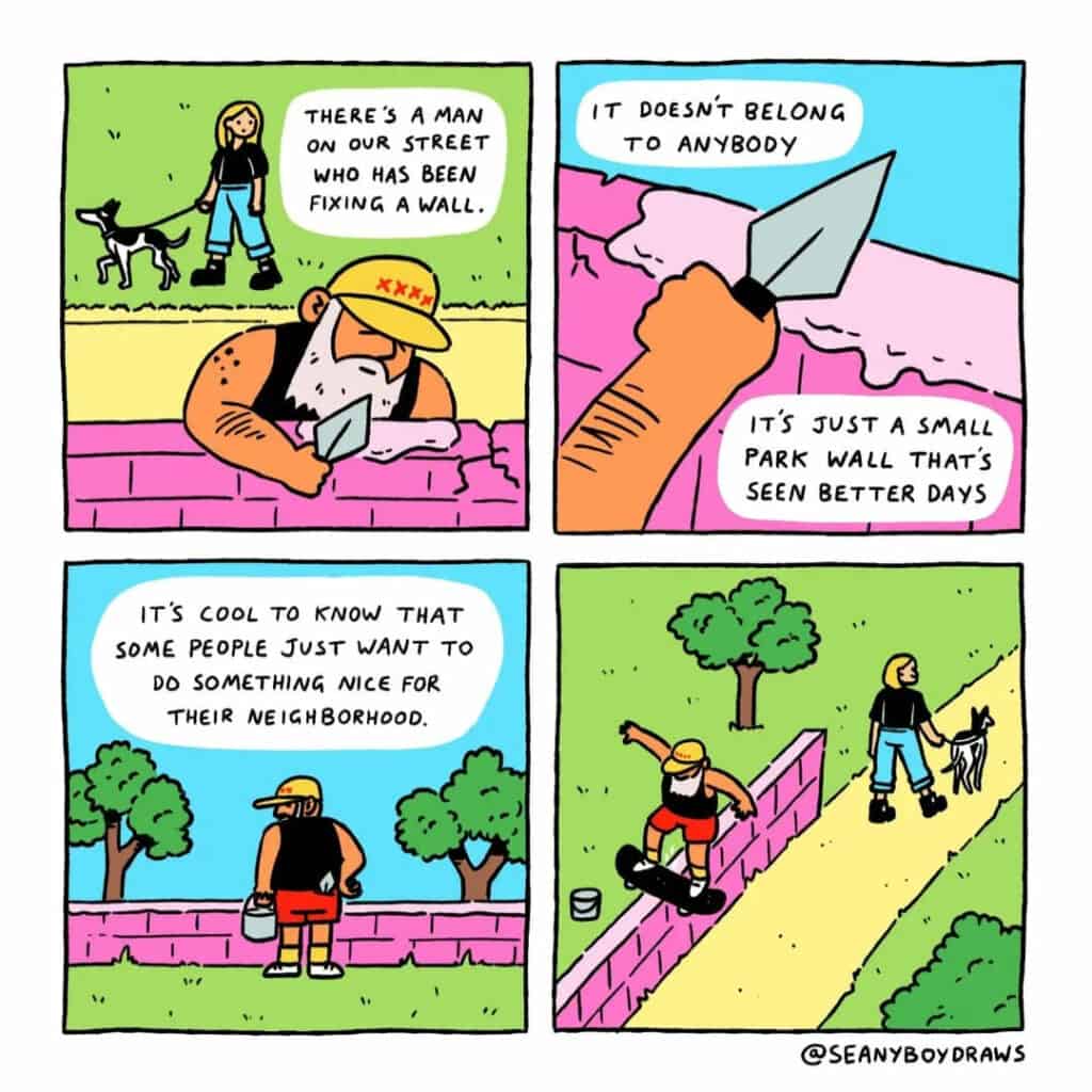 23 Absurdist Comics From Funny Cartoonist Sean Kirkpatrick