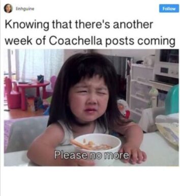 30+ Funny Coachella Memes For Those Living The Festival Vibes Remotely ...