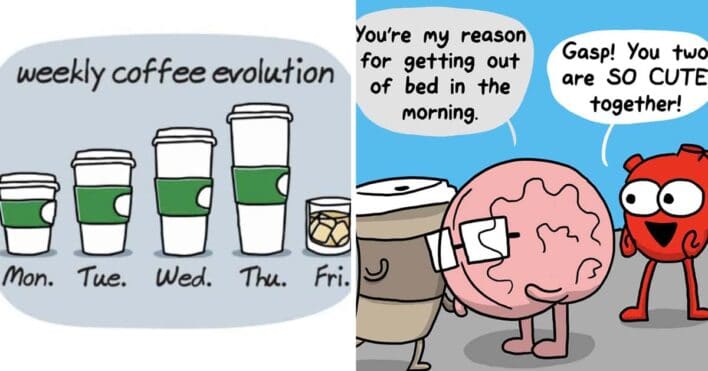 40 Funny Coffee Comics That Deliver The Jolt Of Caffeinated Humor You Need