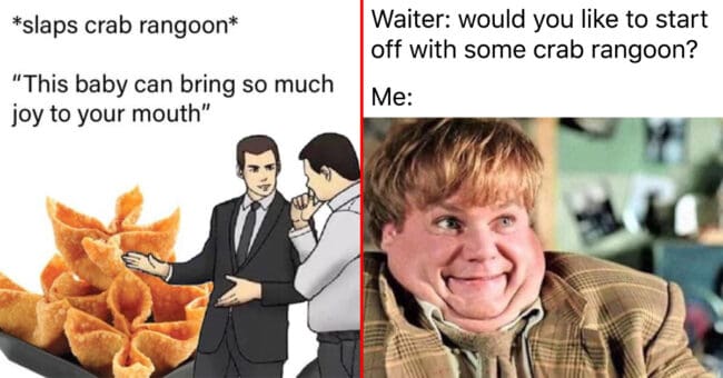 40 Crunchy Crab Rangoon Memes To Satisfy Your Appetite For Humor (April ...