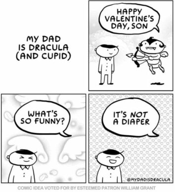 50 Funny Comics That Mix Dad Jokes With The Supernatural Starring A ...