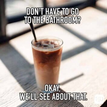 35+ Funny Iced Coffee Memes That Are Cooler Than Your Cold Brew