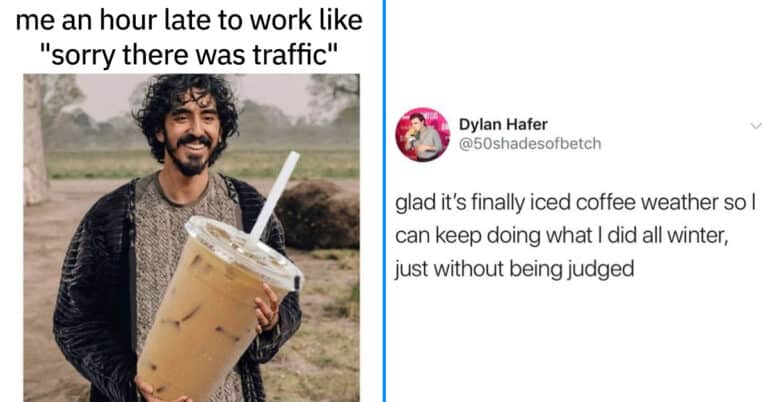 35+ Funny Iced Coffee Memes That Are Cooler Than Your Cold Brew
