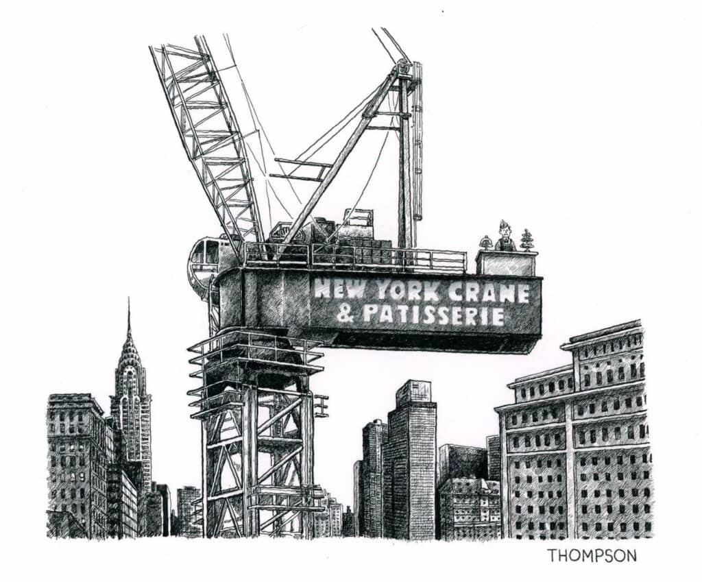 22 Funny Minimalist Comics From New Yorker Cartoonist Jake Thompson