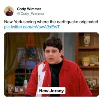 25+ Hilarious Tweets Reacting To The New York Earthquake