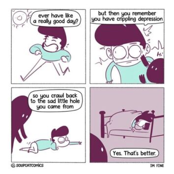 45+ Hilariously Realistic Comics About Life By Soupcat Comics