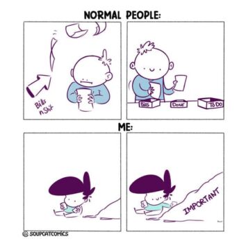 45+ Hilariously Realistic Comics About Life By Soupcat Comics