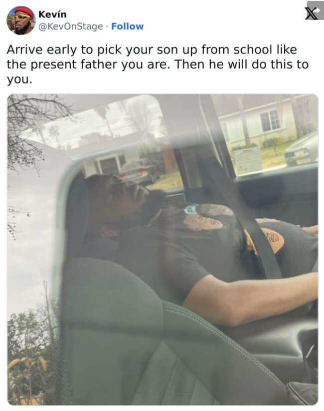 42 Funny School Pick-Up Tweets From Parents Who Live The Shuttle Life