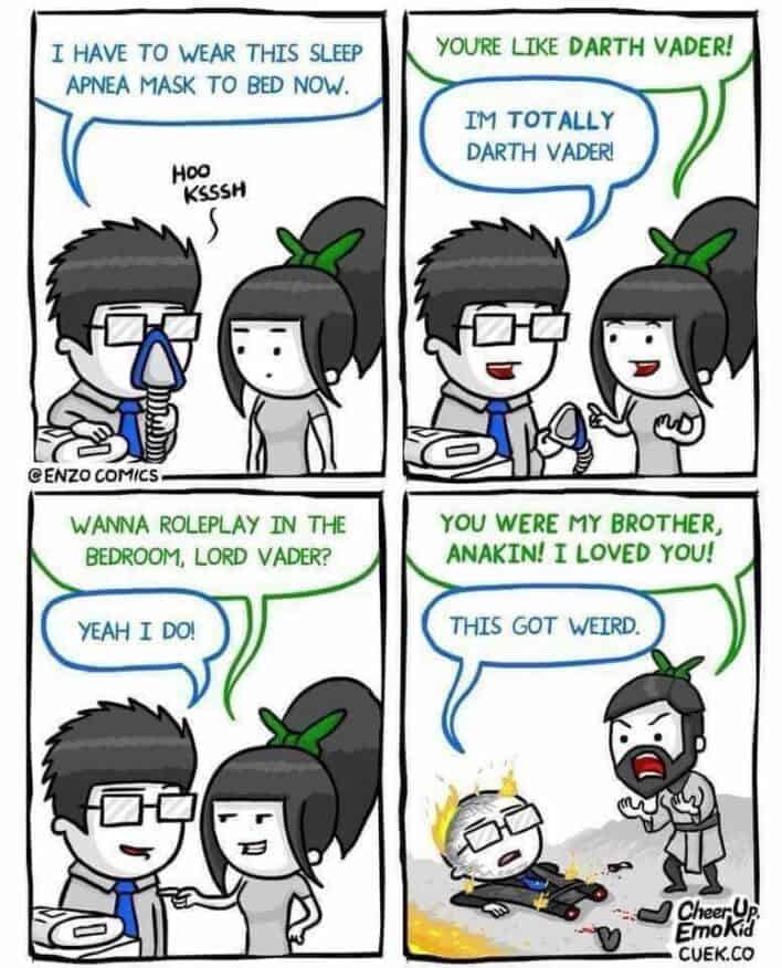 30 Sleep Apnea Memes For Chronic Snorers With A CPAP Dream Snorkel