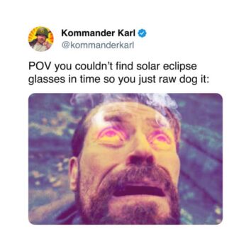 40 Funny Solar Eclipse Tweets That Outshine The Actual Event