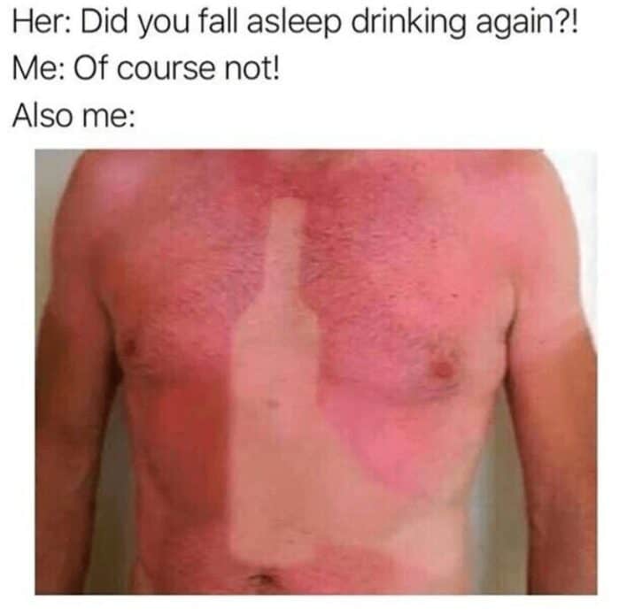 35 Funny Sunburn Memes For Us Pale-Skinned Summer Warriors Who Don't ...