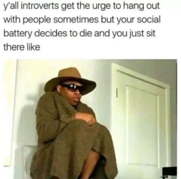45 Hilariously Relatable Socially Awkward Introvert Memes Shared By ...