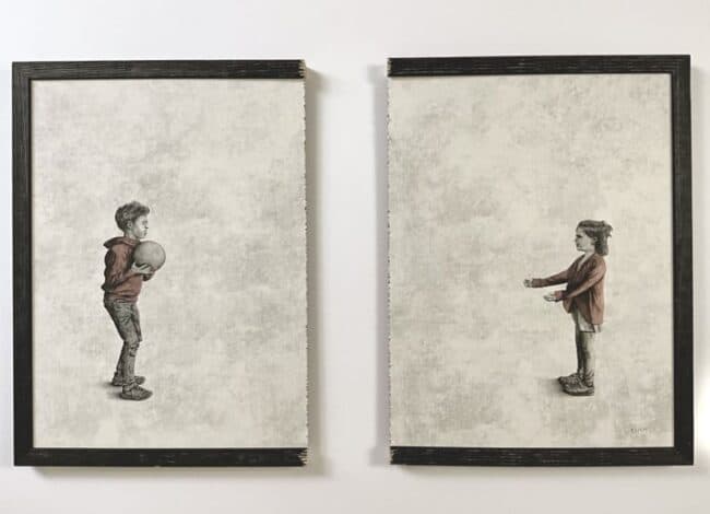 30 Examples Of Minimalist Art That Uses The Frame From Artist Andrew Scott