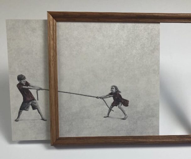 30 Examples Of Minimalist Art That Uses The Frame From Artist Andrew Scott