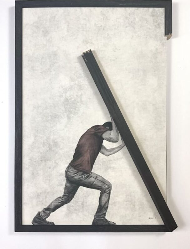 30 Examples Of Minimalist Art That Uses The Frame From Artist Andrew Scott