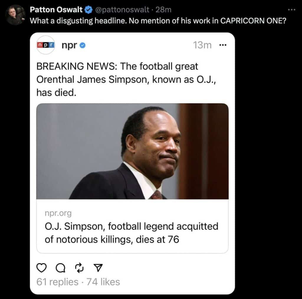 50 Funniest Memes About OJ Simpson Dying You Can Laugh At Guilt-Free
