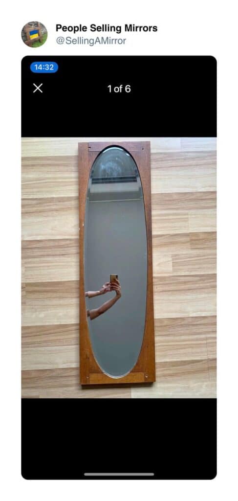 35+ Ridiculously Funny Mirror Selling Attempts By Sellers