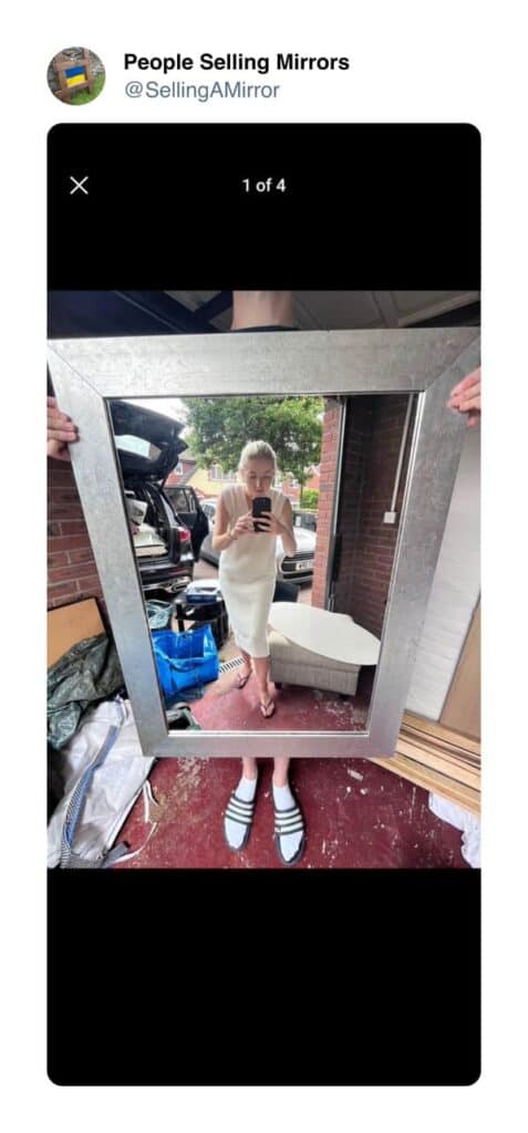 35+ Ridiculously Funny Mirror Selling Attempts By Sellers