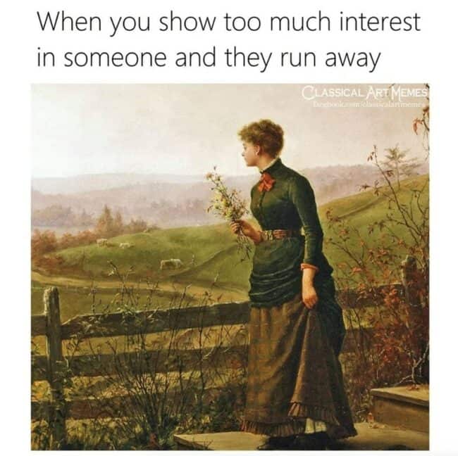 35 Hilarious Romantic Classical Art Memes That Prove Relationships Have ...