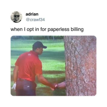25 Times Tiger Woods' Handshake With A Tree Became A Hilarious Meme