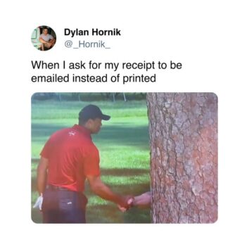 25 Times Tiger Woods' Handshake With A Tree Became A Hilarious Meme