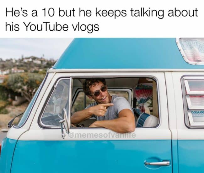 32 Van Life Memes Roasting The Digital Nomads Living In $80K Vans