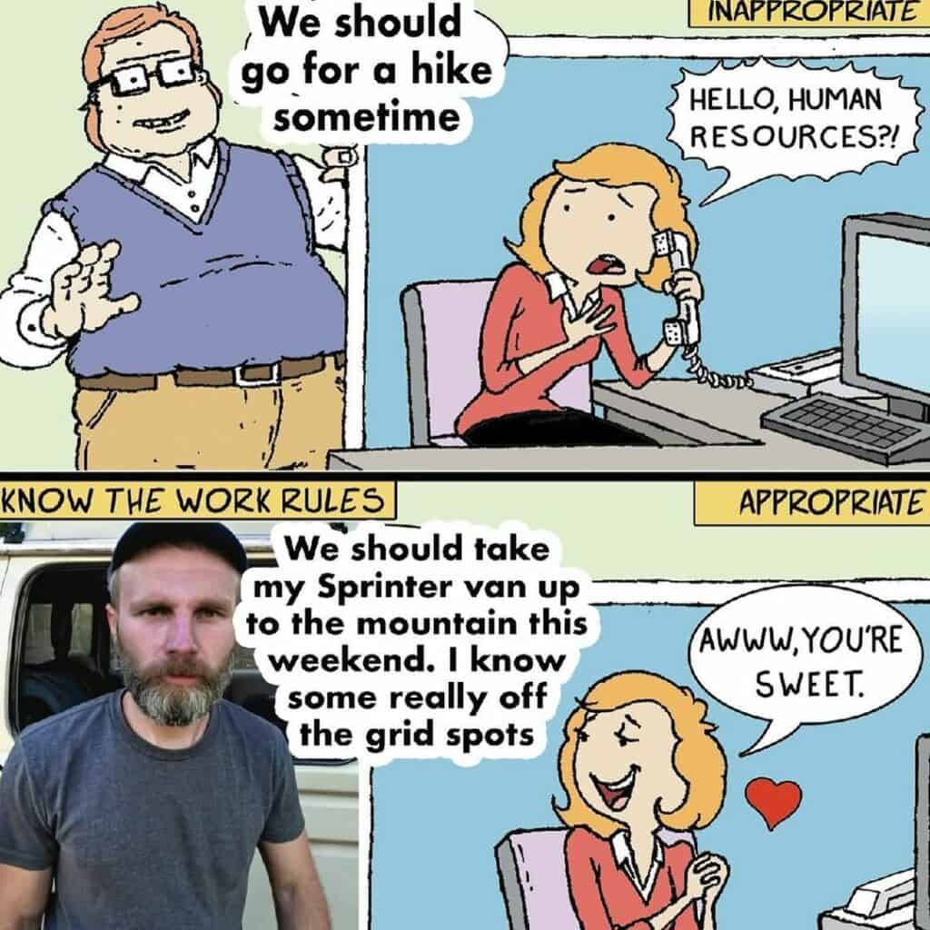 32 Van Life Memes Roasting The Digital Nomads Living In $80K Vans