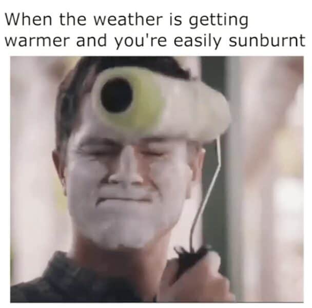35 Funny Sunburn Memes For Us Pale-Skinned Summer Warriors Who Don't ...