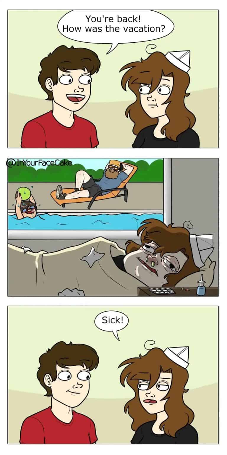 35 Relatable Comics From The Hilarious Artist Of "In Your Face Cake"