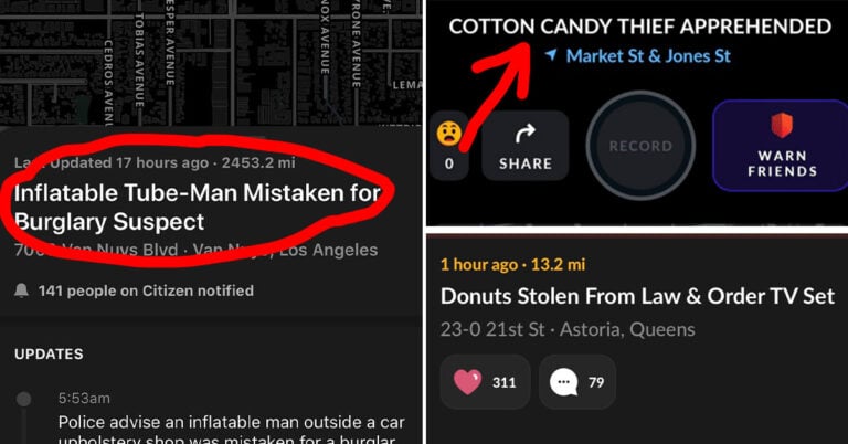 45 Funny Citizen App Alerts Proving Some Things Are Better Left Unreported