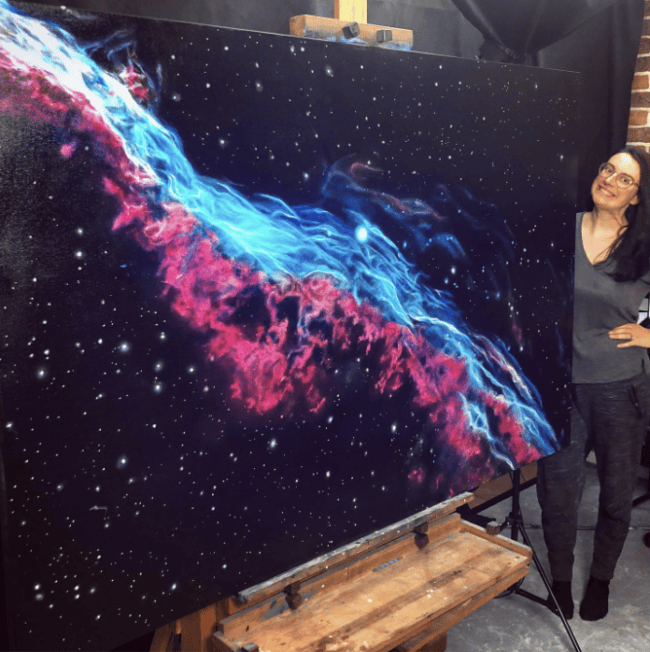 45 Astonishing Space Art Pieces From Gifted Creator Cathrin Machin