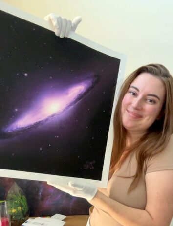 45 Astonishing Space Art Pieces From Gifted Creator Cathrin Machin