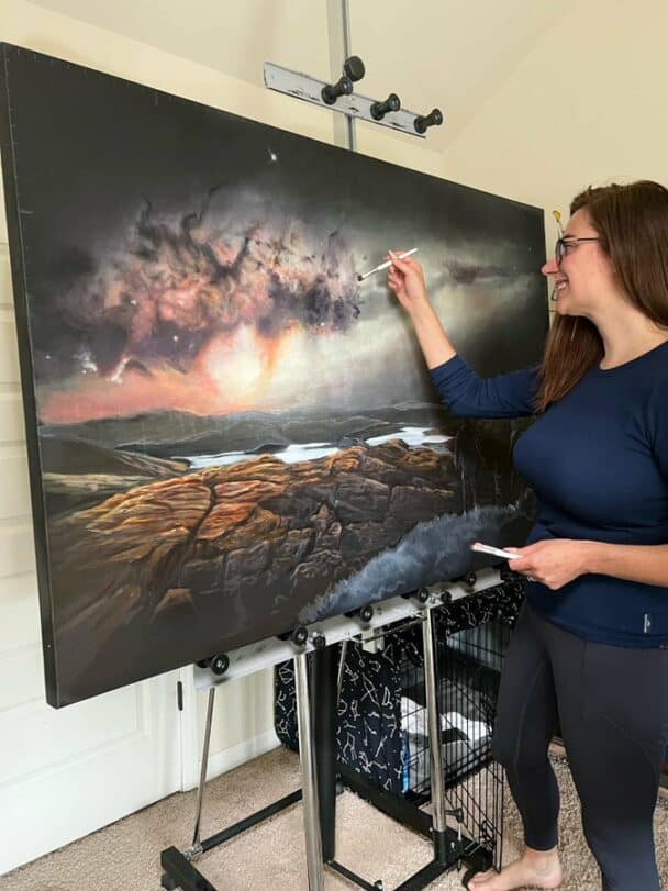 45 Astonishing Space Art Pieces From Gifted Creator Cathrin Machin