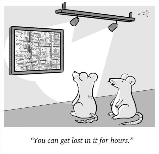 50 Funny One-Panel Comics With Twists You Don't See Coming From Ellis Rosen