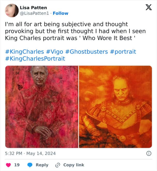 33 Funniest Memes And Reactions To King Charles Bizarre New Royal Portrait