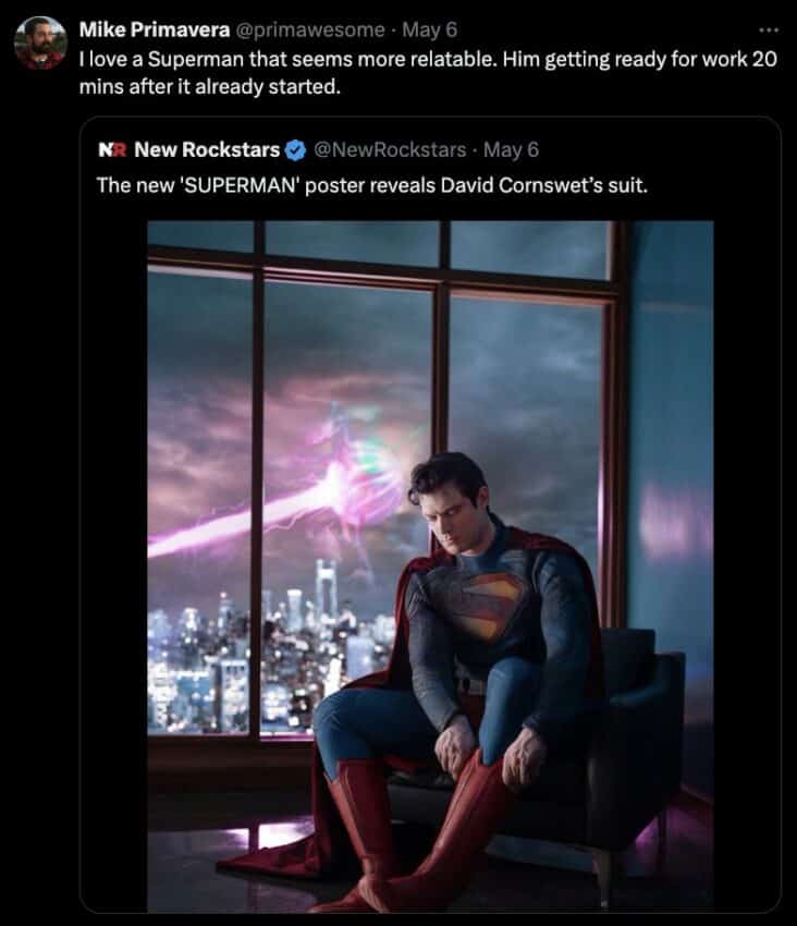 27 Funniest Memes And Photoshop Reactions To Superman's New Movie Suit