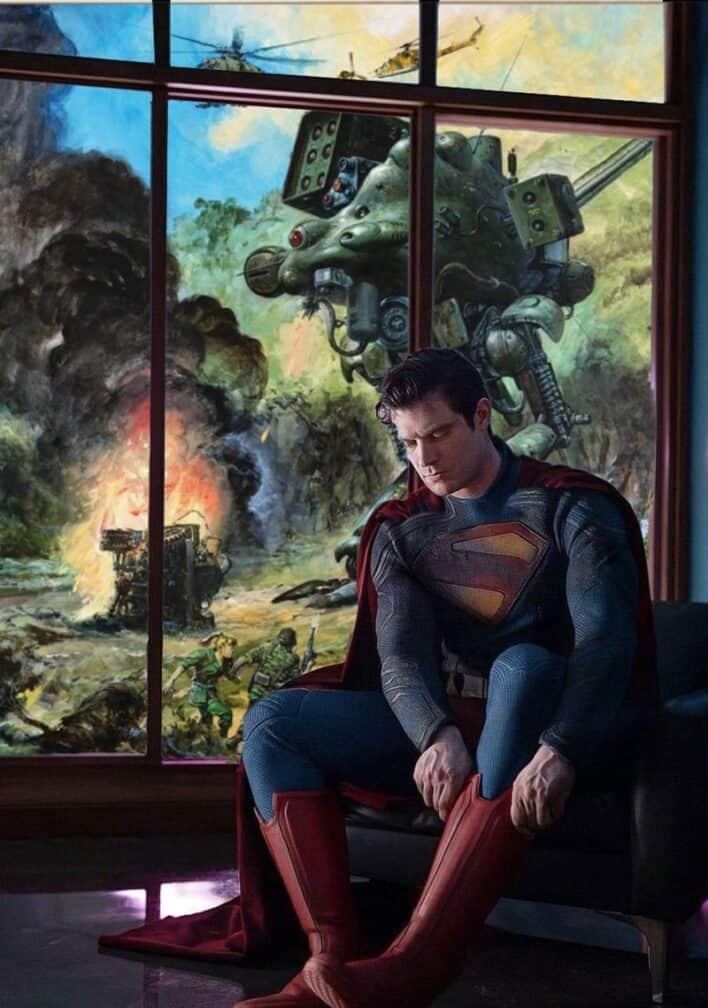 27 Funniest Memes And Photoshop Reactions To Superman's New Movie Suit