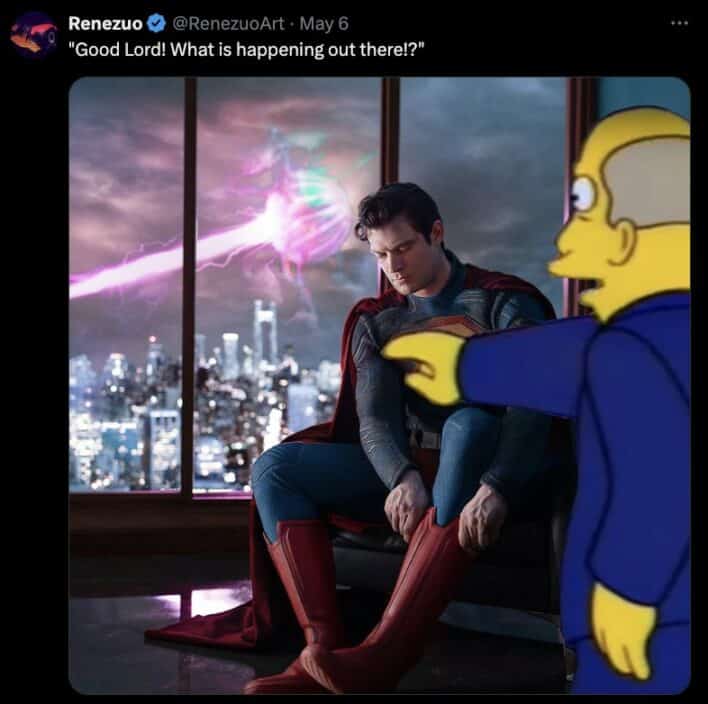 27 Funniest Memes And Photoshop Reactions To Superman's New Movie Suit