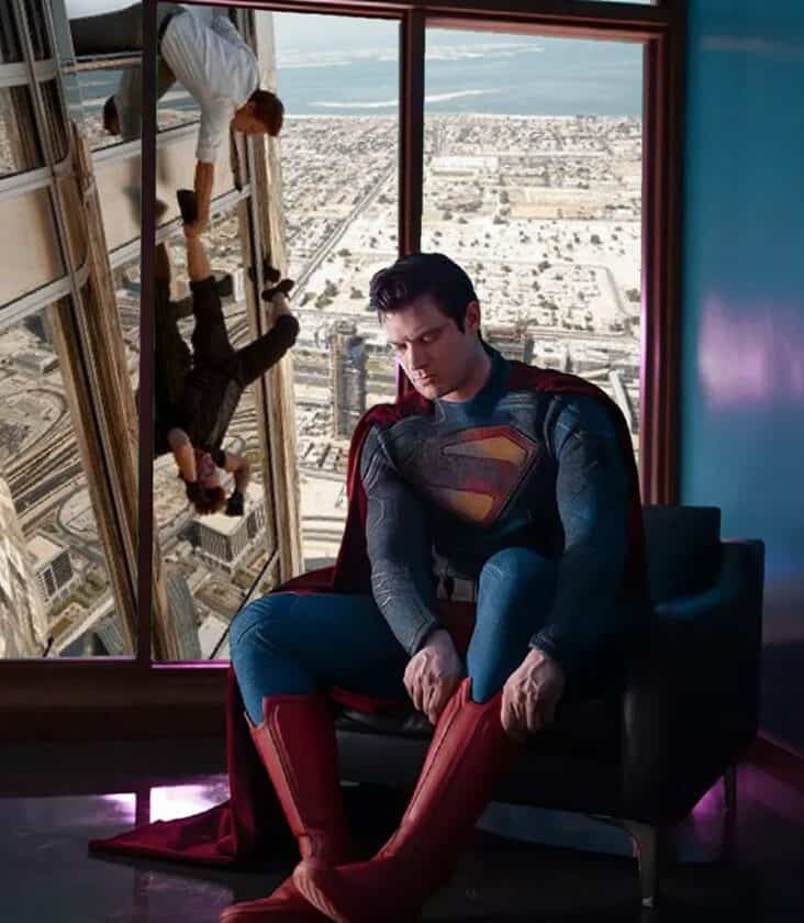 27 Funniest Memes And Photoshop Reactions To Superman's New Movie Suit