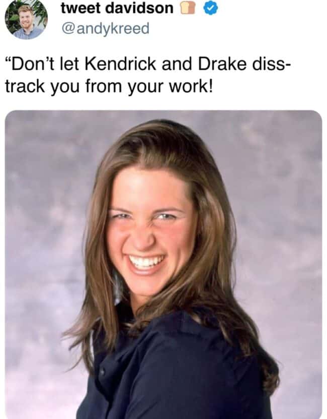 42 Funniest Tweets And Reactions to Kendrick Lamar's Drake Diss Tracks