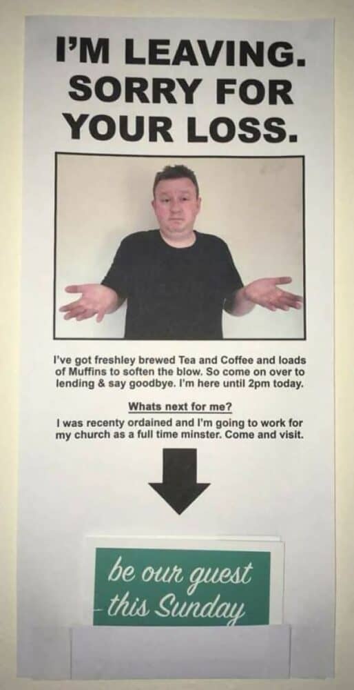 40 Hilarious Ways People Said "I Quit" That Are Instant Classics