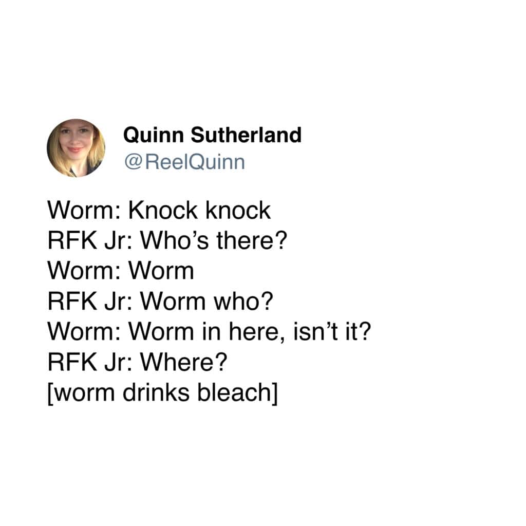 24 Funniest RFK Jr Brain Worm Tweets That Wiggled Across Our Timeline
