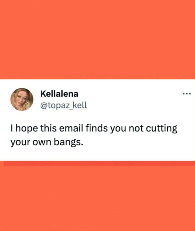 36 Funny Memes About Cutting Your Own Bangs From Women Who Made The Mistake
