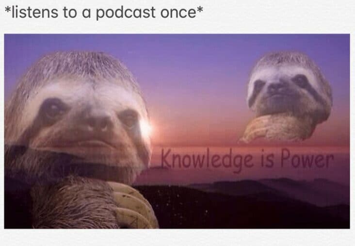 26 Funny Podcast Memes For Avid Listeners Of Anything Except Their Own ...