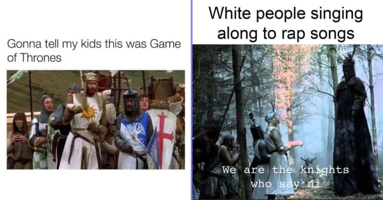 42 "Monty Python And The Holy Grail" Memes That Smell Of Elderberries