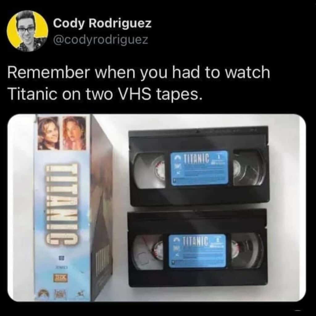 45 Nostalgic '90s Movies Memes Celebrating The Blockbuster Video Age
