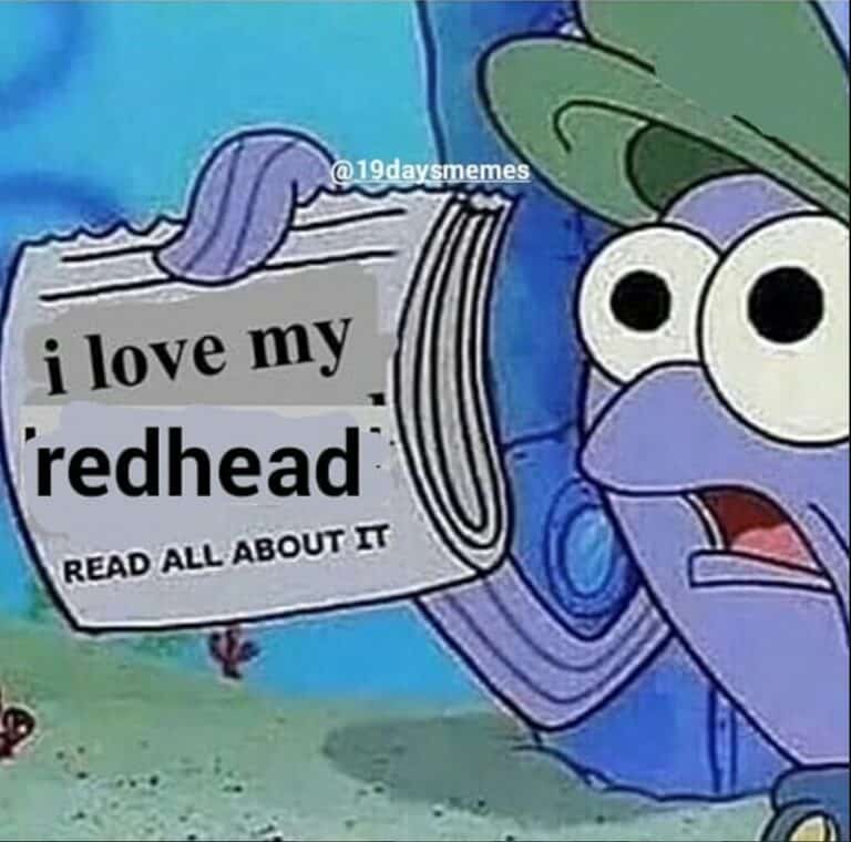 40 Funny Redhead Memes For Ginger Girls Trying Not To Sunburn