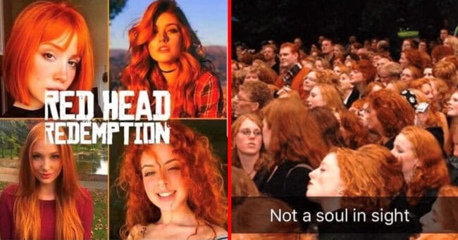 40 Funny Redhead Memes For Ginger Girls Trying Not To Sunburn