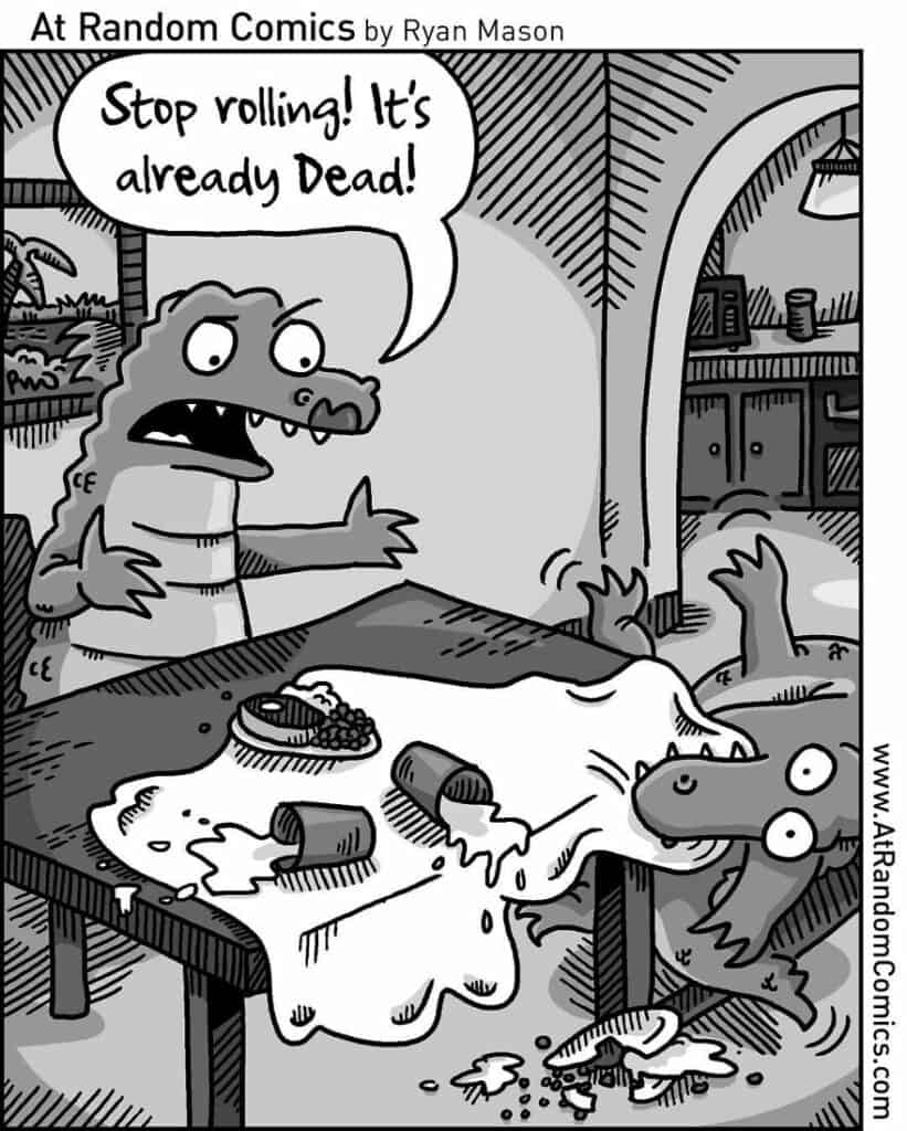 40 Funny One-Panel Comics With Just A Dash Of Dark Humor From "At ...